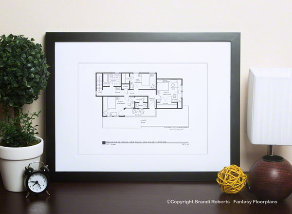 Charmed Layout | Charmed Halliwell Manor Blueprints: 2nd Floor ...